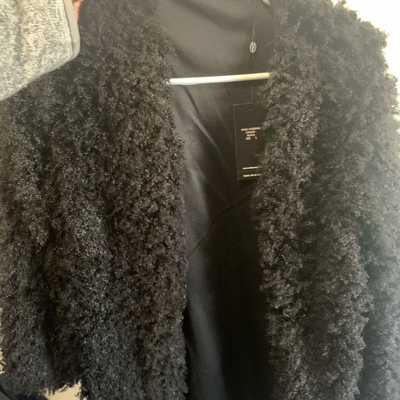 Vertigo Paris | Jackets & Coats | Vertigo Fuzzy Jacket | Poshmark